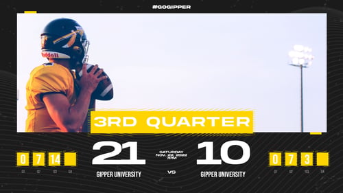 Create Scoreboard Graphics | Gipper