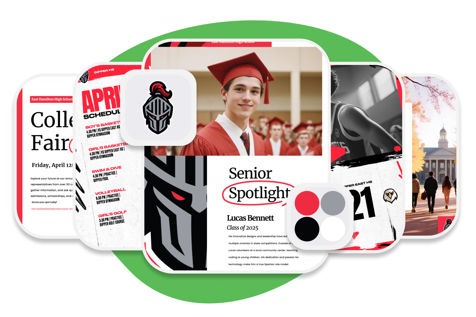 Gipper | Create Sports Graphics in Seconds