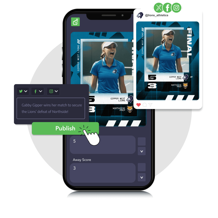 Gipper | Create Sports Graphics in Seconds