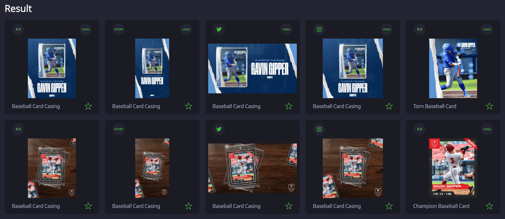 How to Create Your Own Baseball Cards in Gipper