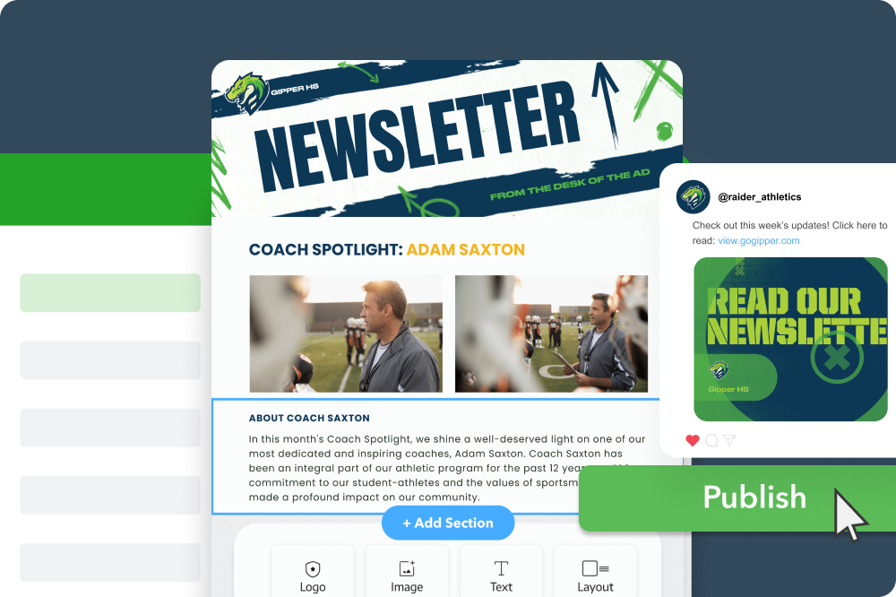 Gipper | The Modern Marketing Platform for Athletic Departments