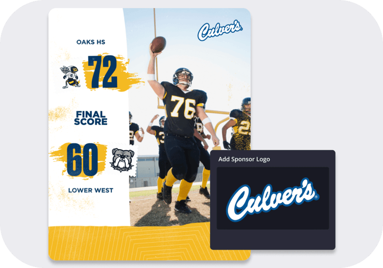 K12 Sports Graphics | Templates for High School Sports | Gipper