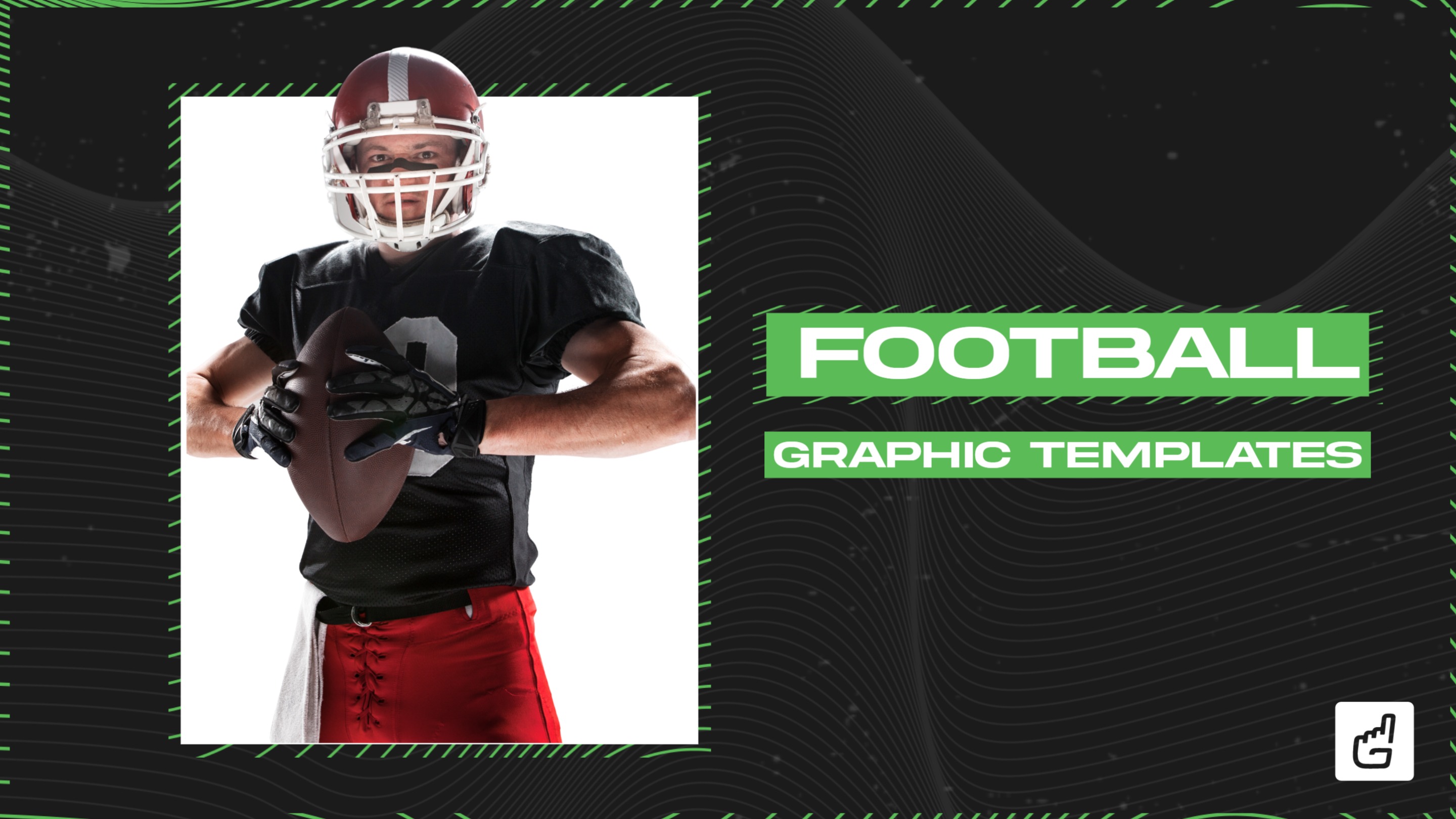 Create Graphics using Professional Football Templates | Gipper