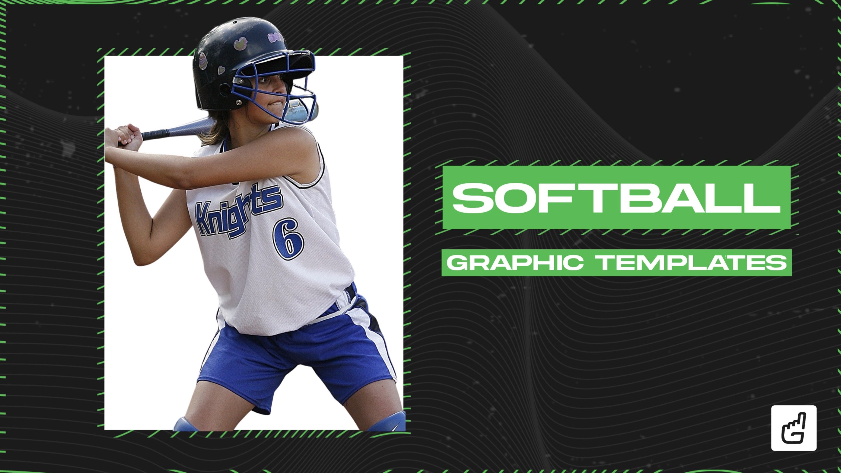 Create Graphics using Professional Softball Templates | Gipper