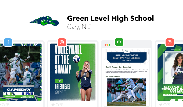 Customer Example | K12 Athletics | Green Level Athletics