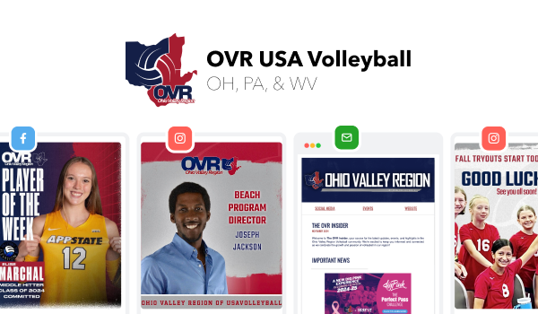 Customer Example | Youth Sports | OVR USA Volleyball